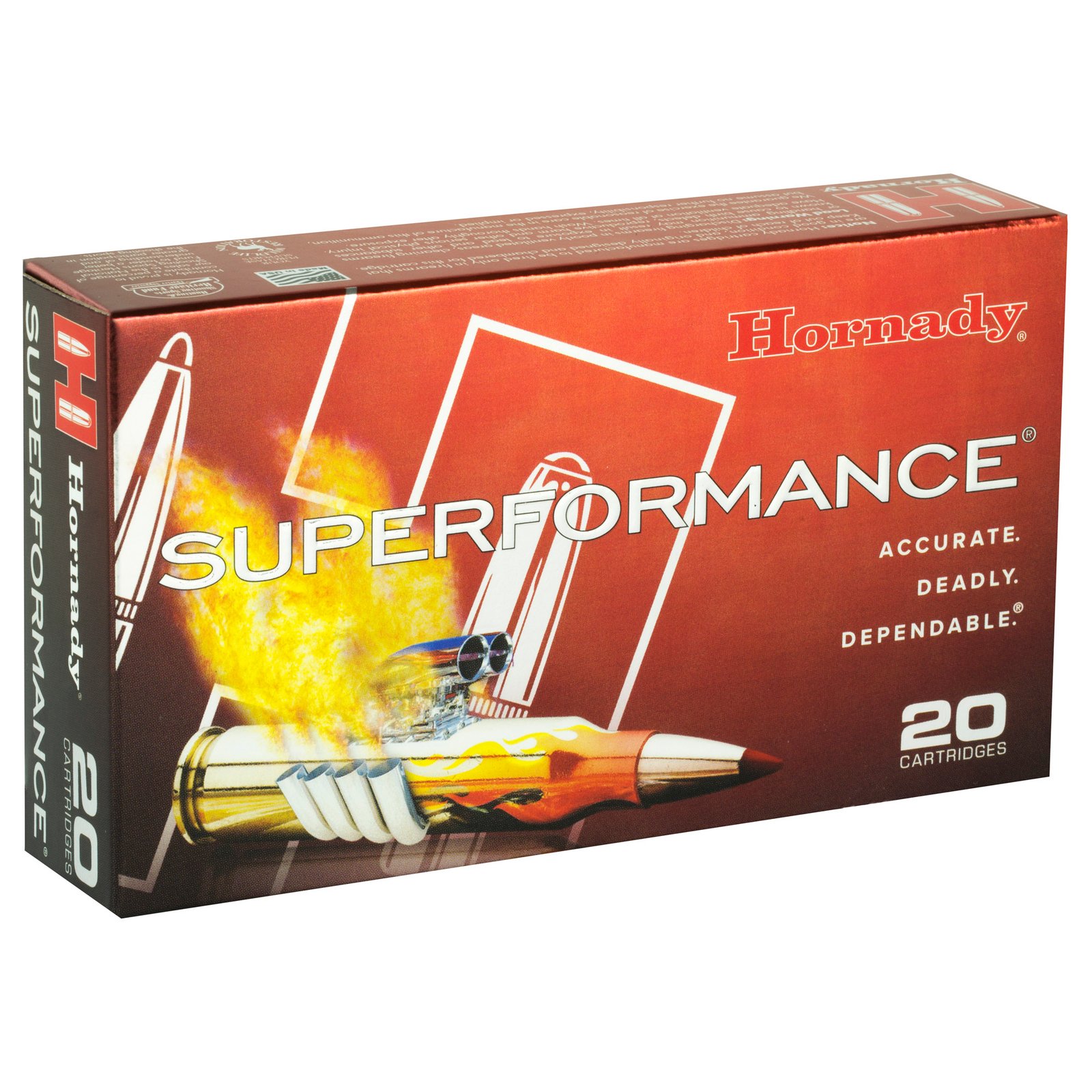 Hornady, Superformance, 444 Marlin, 265 Grain, Interlock, Flat Point ...