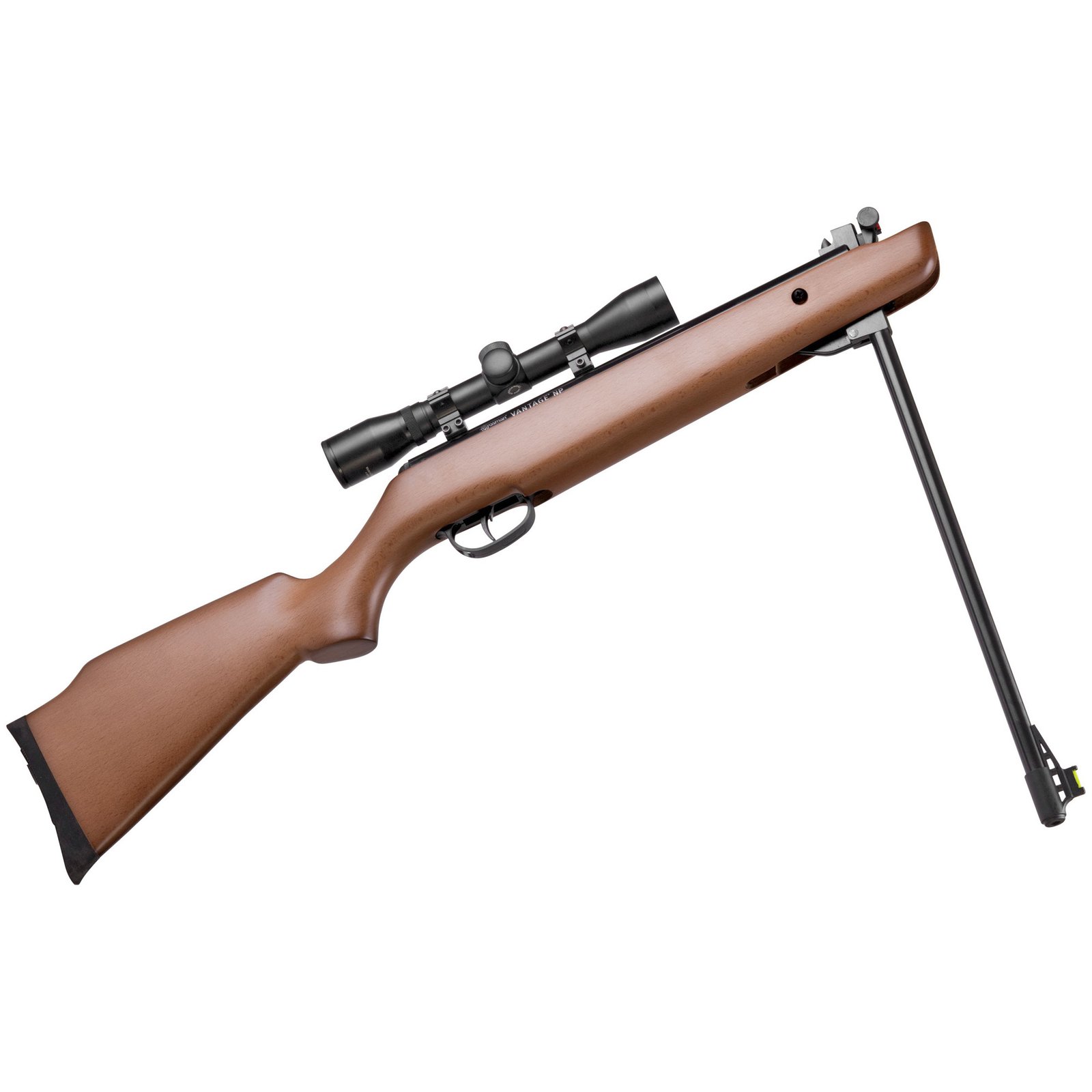 Crosman, Vantage NP, Air Rifle, .177 Pellet, Brown Finish, Wood Stock ...